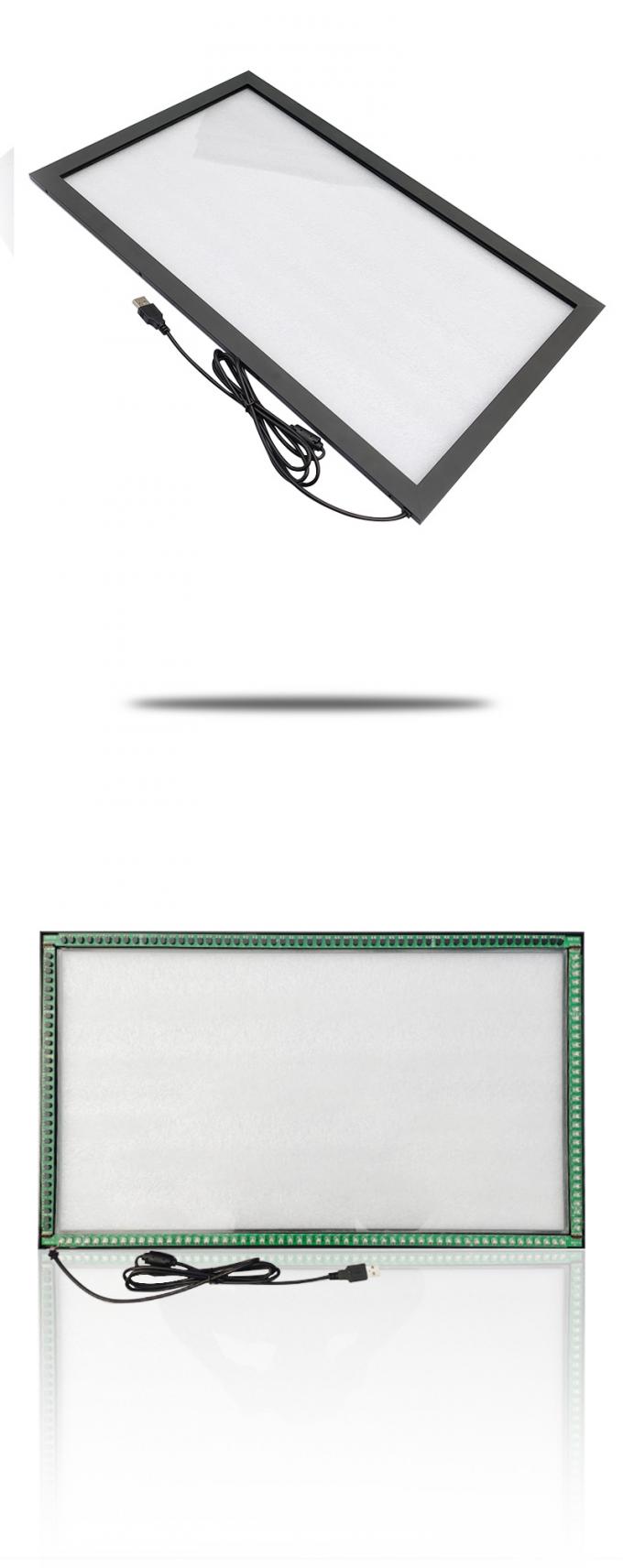 21.5 Inch IR Multi Touch Frame Overlay Kit 10 Points For AMT ...