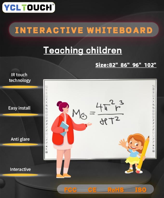 CE Ycltouch Smart USB Interactive Digital Whiteboard With Projector