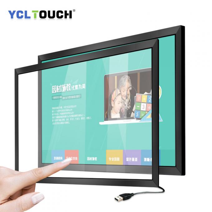 USB IR Touch Screen Frame 27 Inch Infrared Multi Touch Screen 20 Points