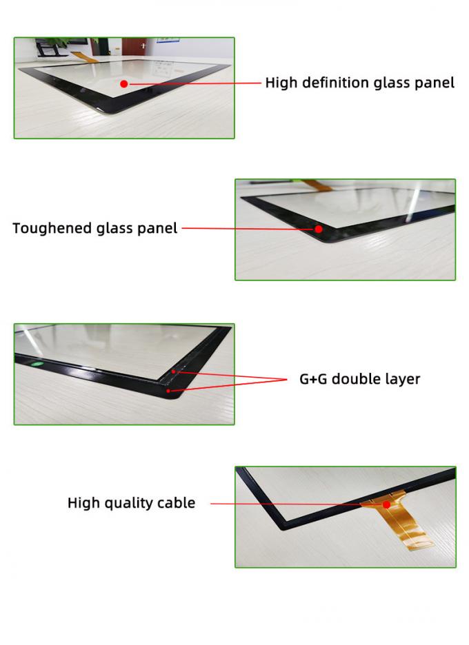 8.4 Inch Projected Capacitive Touch Screen USB Power 10 Touch Points ...